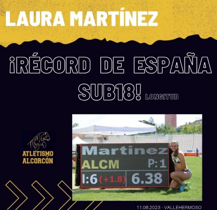 Nuevo récord de España para Laura Martínez, del Club Atletismo Alcorcón ...