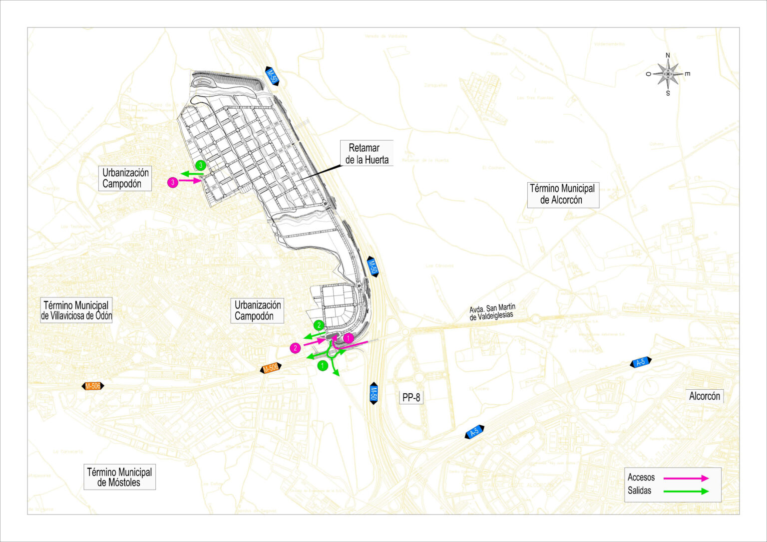 El gran proyecto urbanístico de Retamar de la Huerta de Alcorcón ...