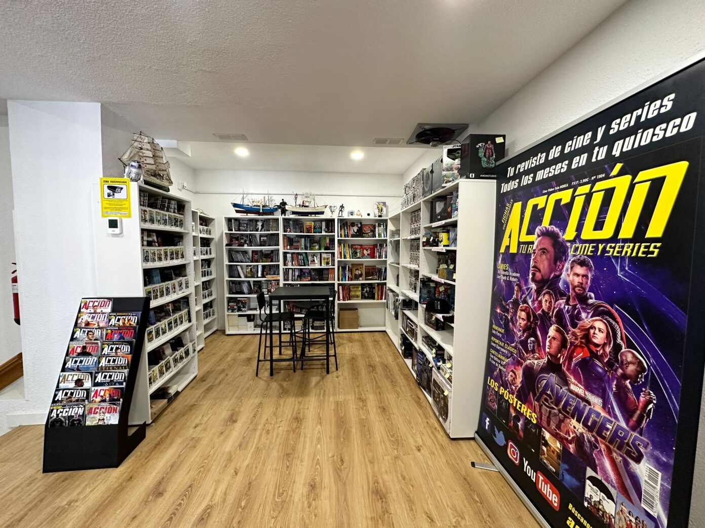 La revista Acción Cine abre su primera tienda en Alcorcón | alcorconhoy.com